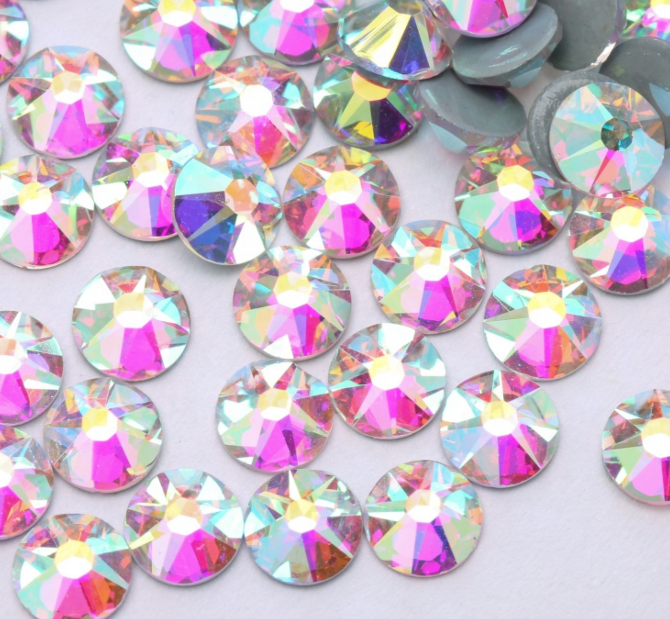 AB Brilliant Cut Crystal Hot Fix – CALIFORNIA BOWS